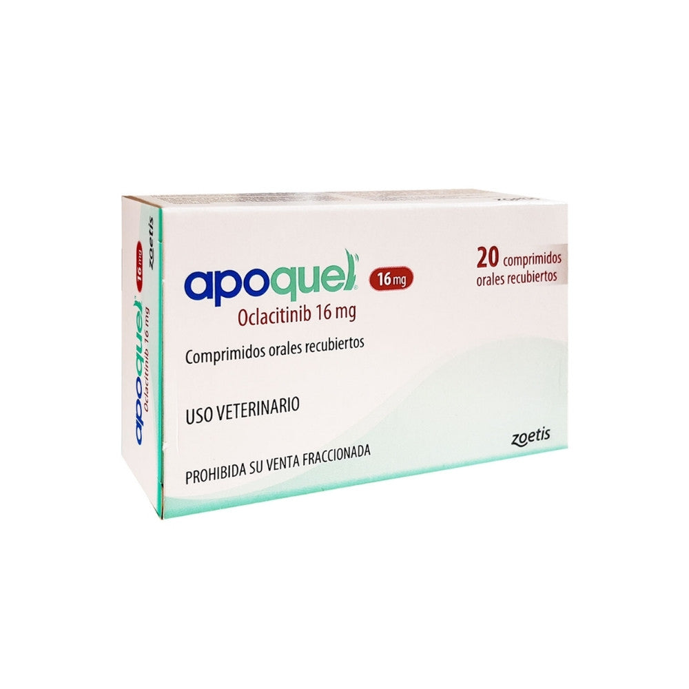 APOQUEL 16 mg (Caja 20 Tabletas) – Shanti Box